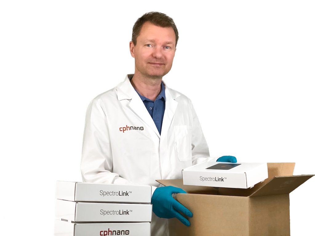 SpectroLink™ - cphnano.com - Next-generation UV-Vis Spectroscopy